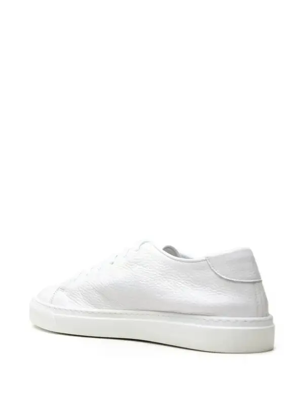 CHUCKIES Pebbled-leather Sneakers