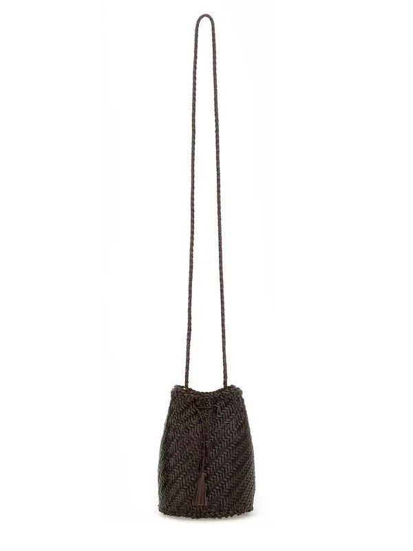 Dragon Diffusion Borsa Double Jump Pompom Bag - Brown