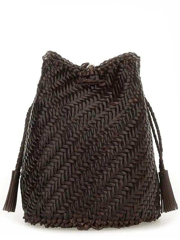 Dragon Diffusion Borsa Double Jump Pompom Bag - Brown