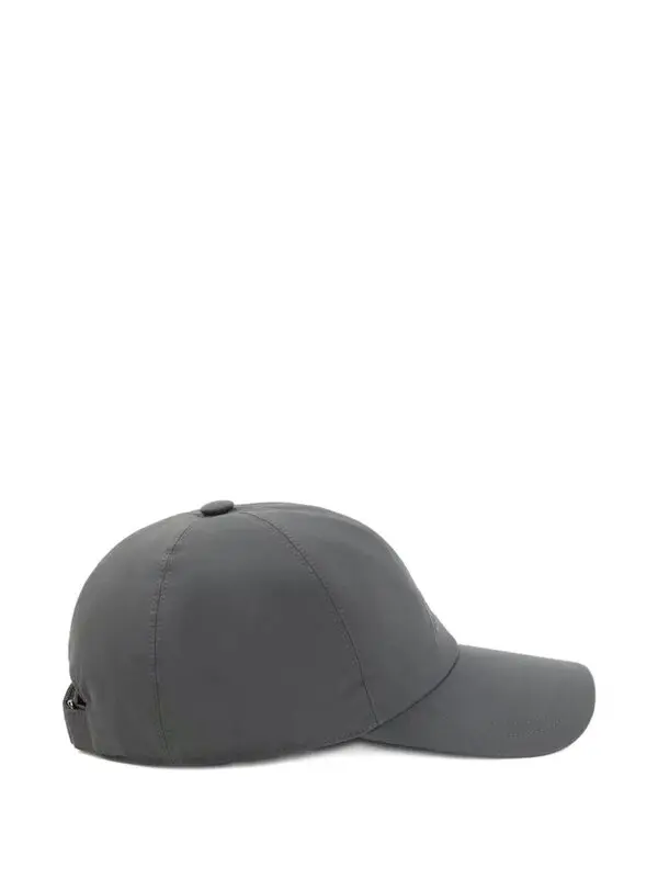 Brioni Logo-embroidered Baseball Cap - Grey
