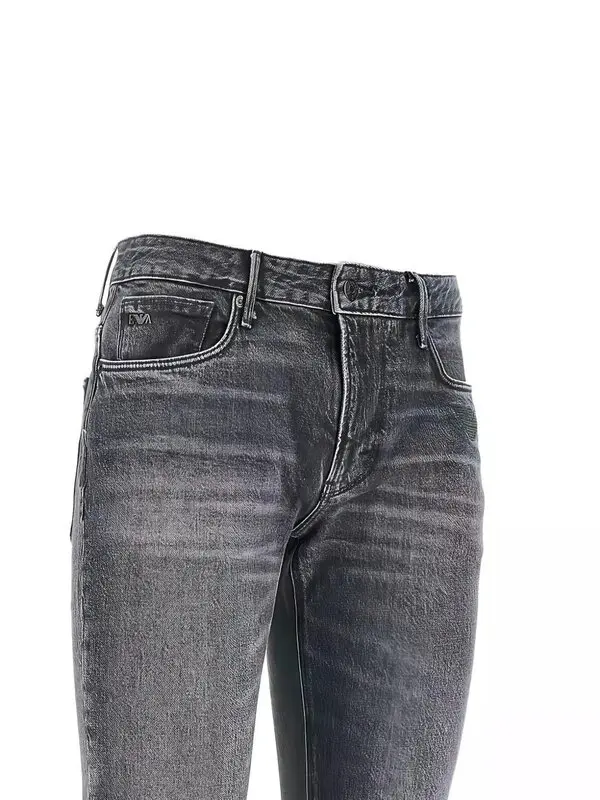 Emporio Armani J06 Washed Jeans - Grey