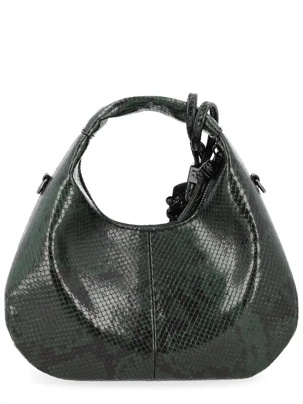 GANNI Mini Hobo Bag - Green