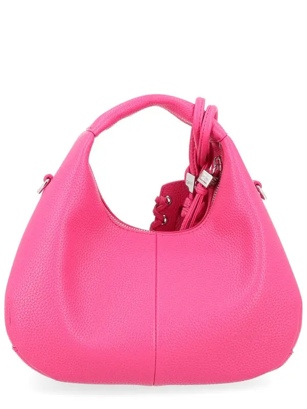 GANNI Mini Hobo Bag - Fuchsia