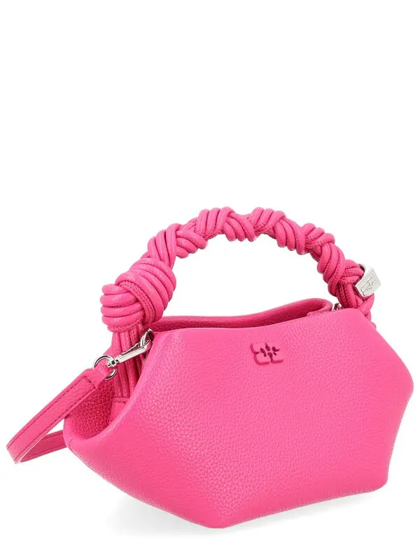 GANNI Mini Handheld Bag - Fuchsia