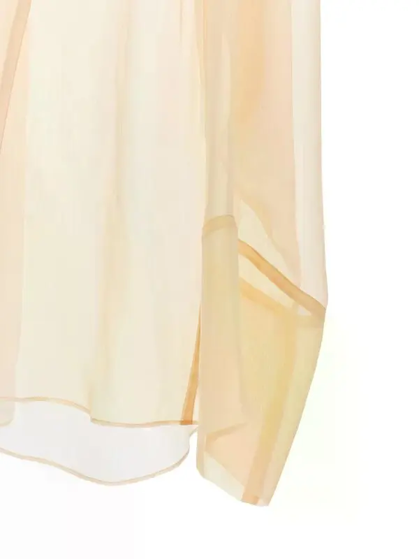 Alberta Ferretti Sheer Silk Shirt