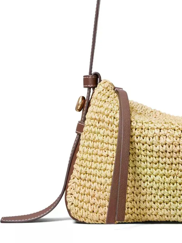 Tory Burch Small Romy Woven Shoulder Bag