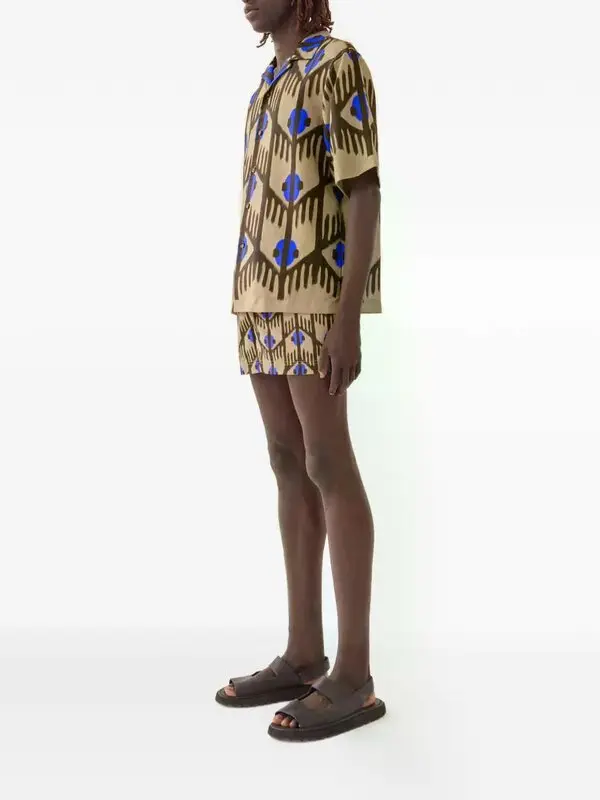 Commas Graphic-print Short-sleeve Shirt