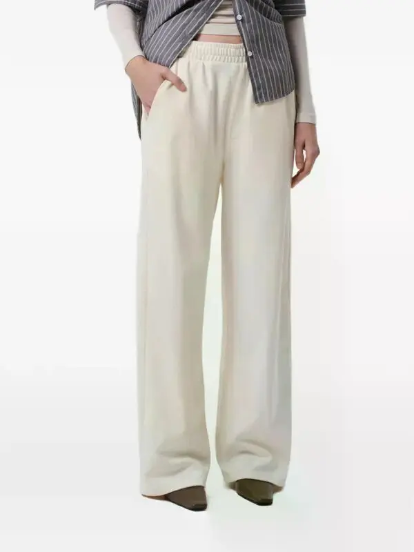 Citizens Of Humanity Brynn Elasticated-waist Wide-leg Trousers - Neutrals