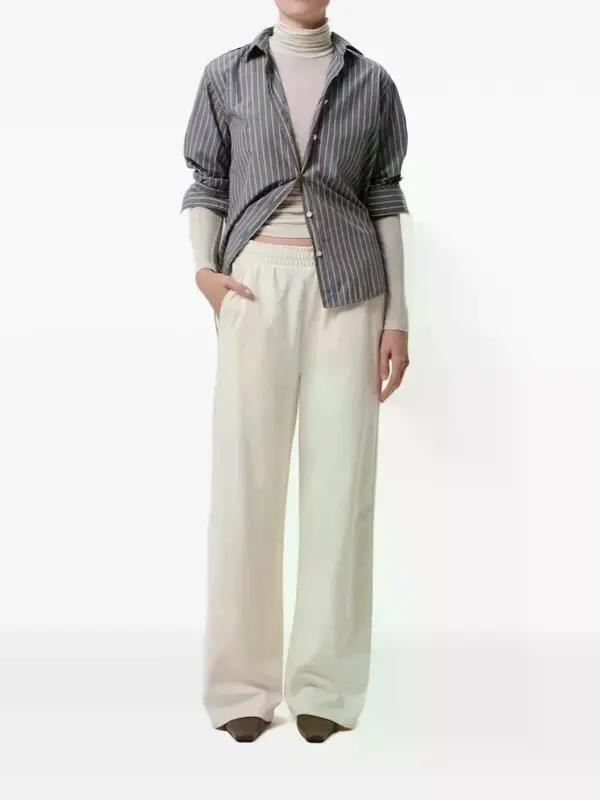 Citizens Of Humanity Brynn Elasticated-waist Wide-leg Trousers - Neutrals