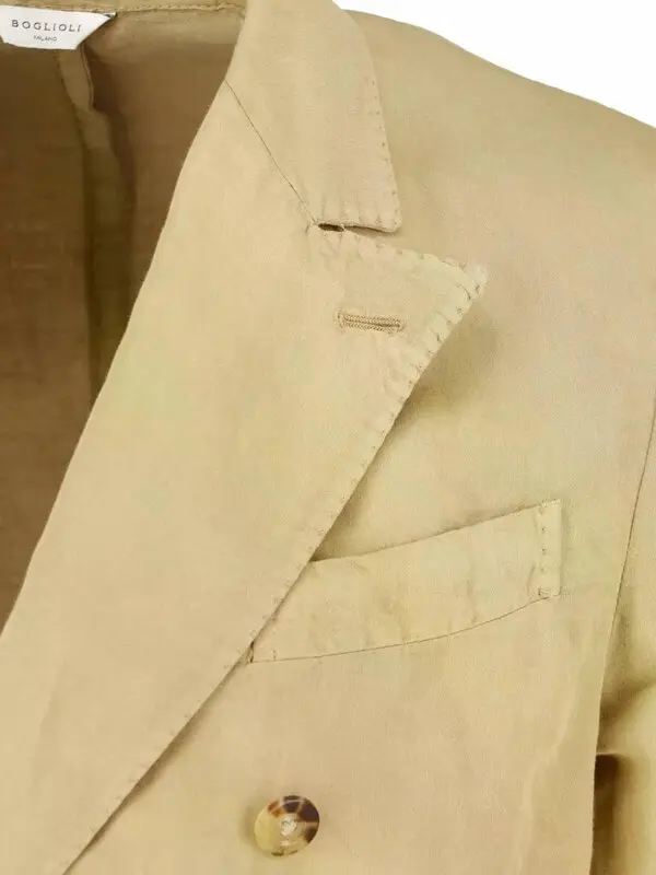 Boglioli Double-breasted Suit - Neutrals