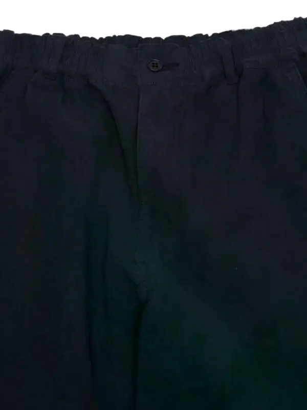 SAGE DE CRET Elasticated-waist Tapered Trousers