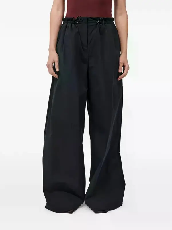 ST. AGNI Petit Paperbag-waist Drawstring Trousers