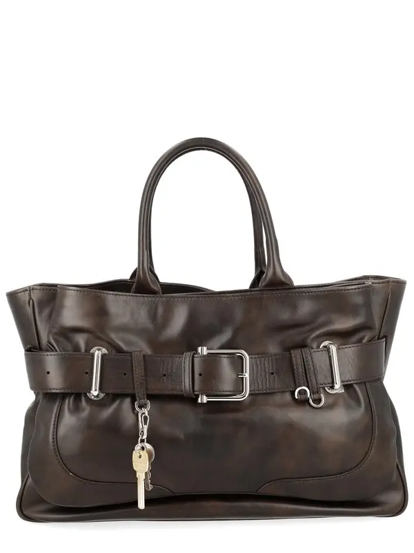 OSOI Borsa Tote Brocle - Brown