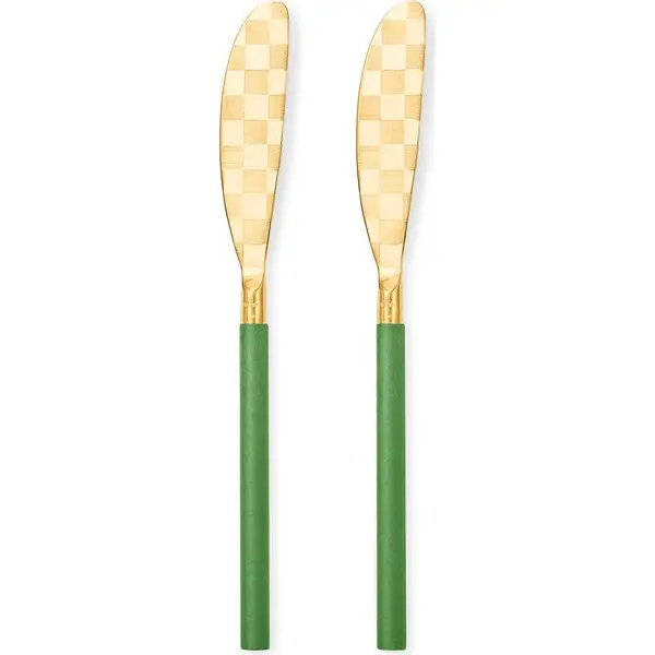 MACKENZIE-CHILDS Spreader Set - Emerald