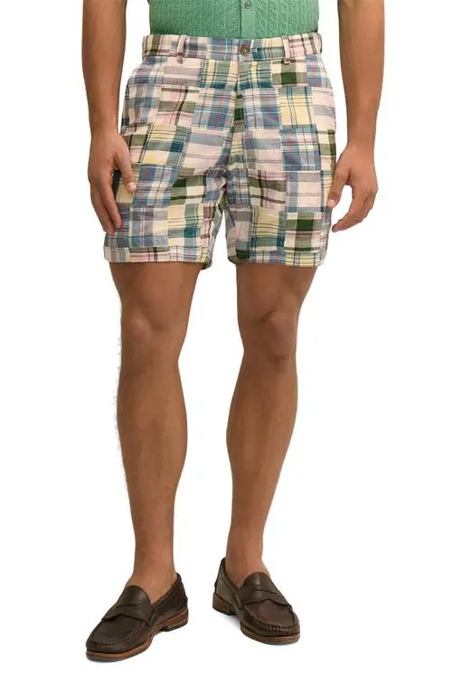 Brooks Brothers Patchwork Cotton Shorts