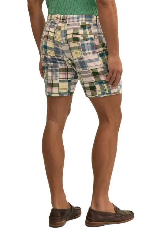 Brooks Brothers Patchwork Cotton Shorts