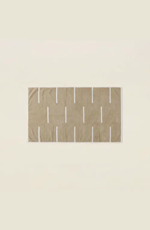ITALIC Sorrel 2-piece Bath Towel Set - Tan & Ecru