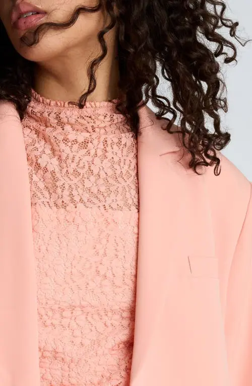 KENNETH COLE Relaxed Longline Boyfriend Blazer