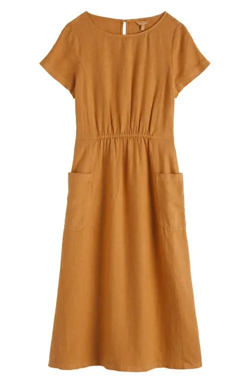 SEASALT CORNWALL Haneth Linen Midi Dress - Mango