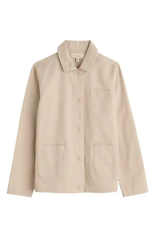 SEASALT CORNWALL Reading Rocks Denim Jacket - Limestone