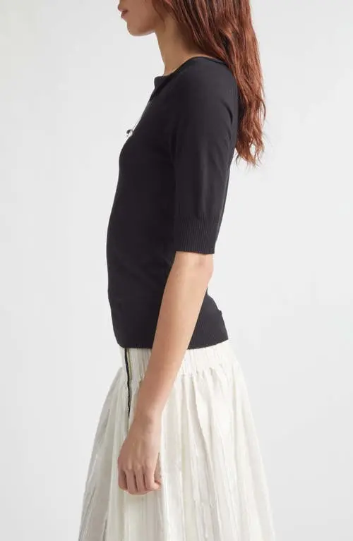 Paloma Wool Cain Crystal Tassel Cotton Sweater