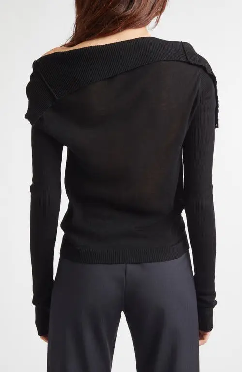Paloma Wool Igna Diagonal Button Sweater