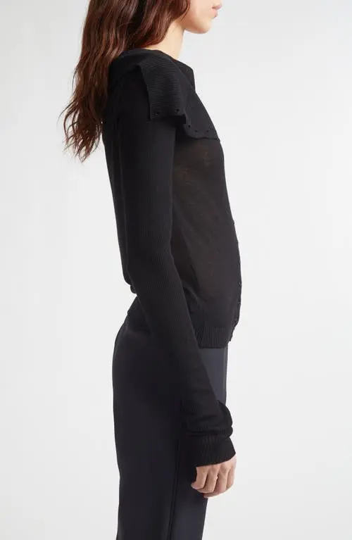 Paloma Wool Igna Diagonal Button Sweater