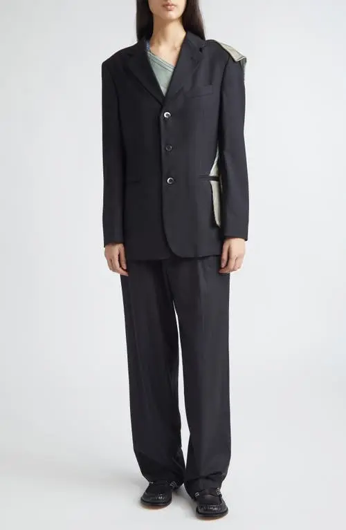 MAGLIANO Manifesto Silk Scarf Wool Sport Coat