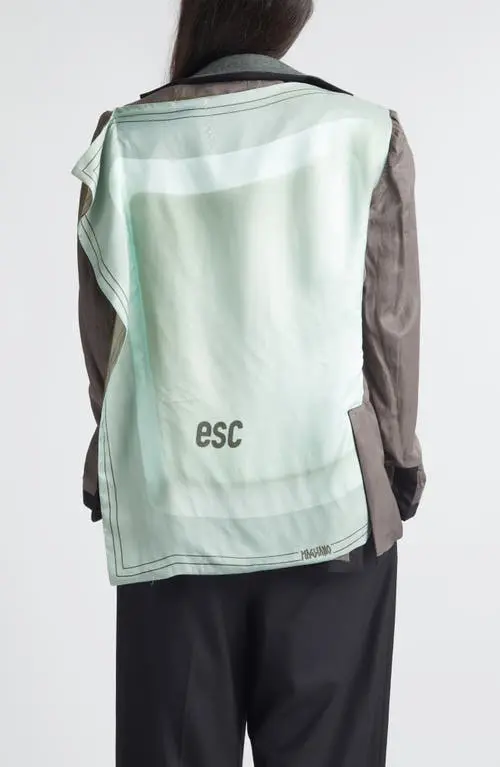 MAGLIANO Manifesto Silk Scarf Wool Sport Coat