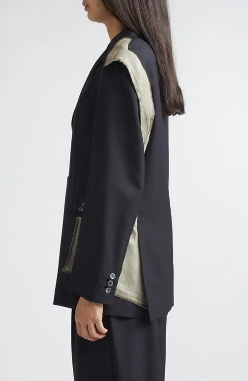 MAGLIANO Manifesto Silk Scarf Wool Sport Coat
