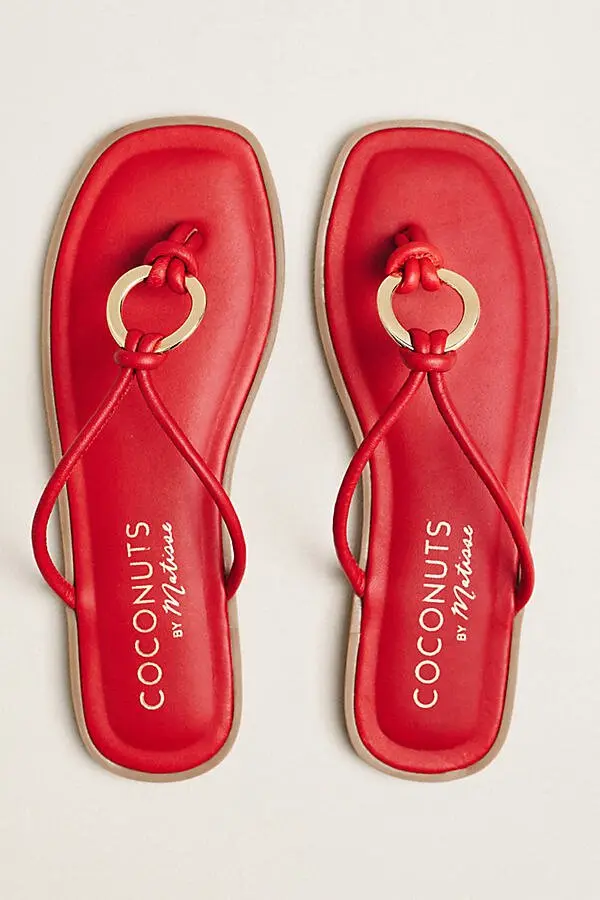 Matisse Mission Flip-flop Sandals - Red