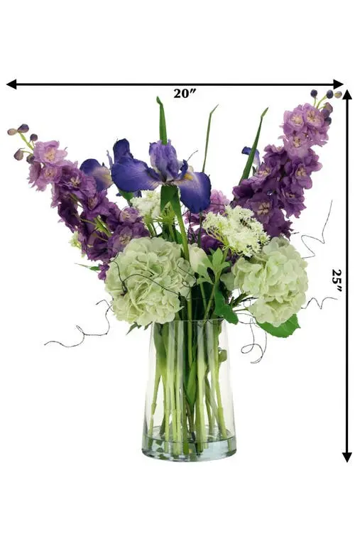 MARK ROBERTS Large Garden Flower Bouquet25 Inches