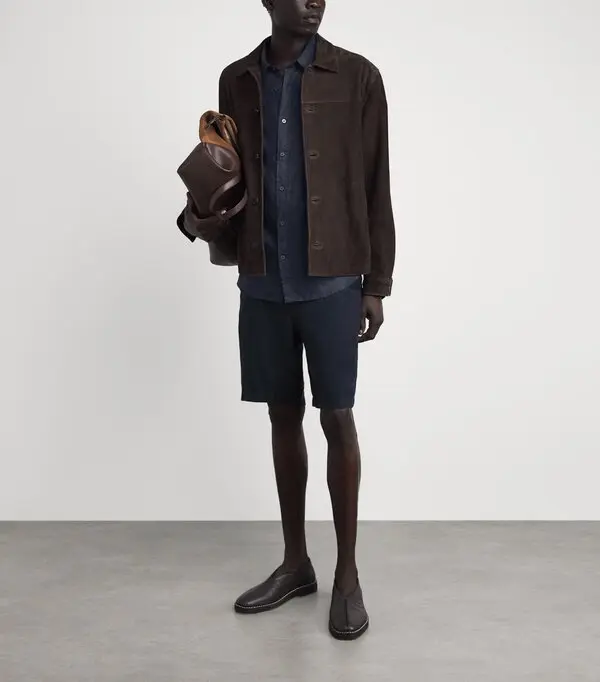 Vince Linen Patch Pocket Shirt