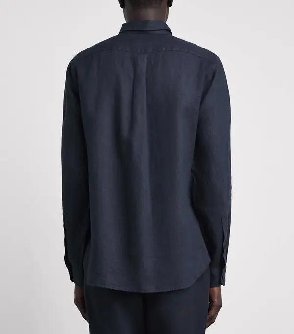 Vince Linen Patch Pocket Shirt