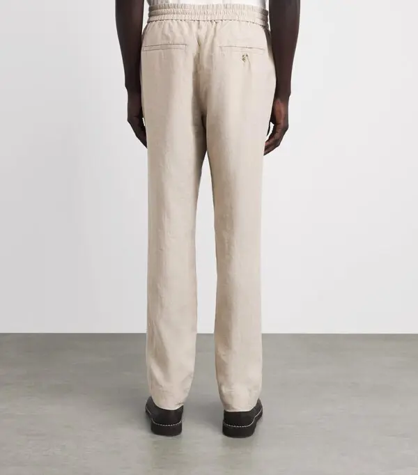 Vince Linen Drawstring Trousers
