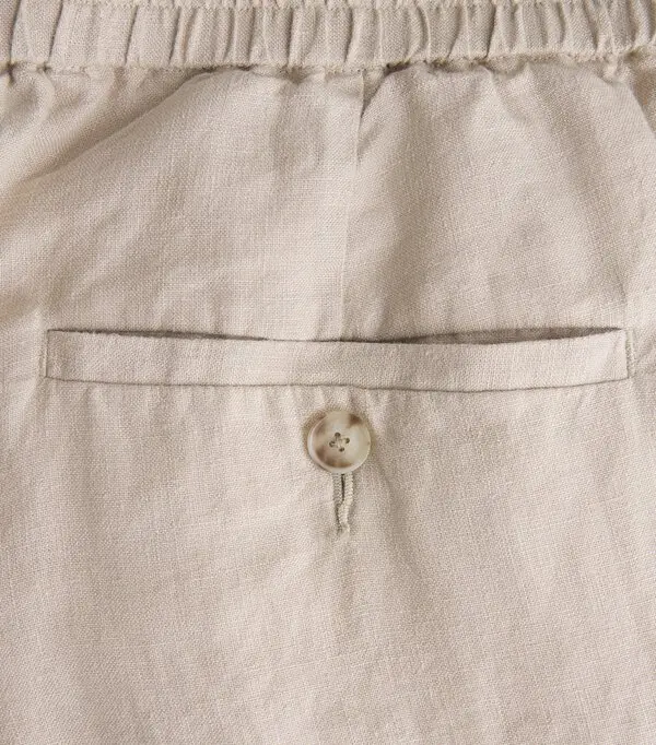 Vince Linen Drawstring Trousers