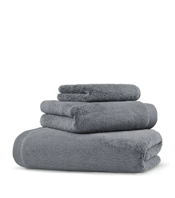 HAMAM Organic Cotton Olympia Bath Sheet - Grey