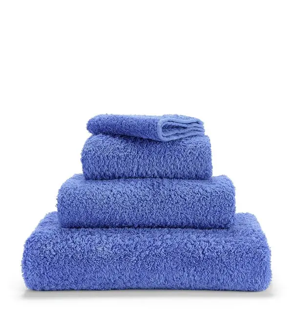ABYSS & HABIDECOR Super Pile Bath Sheet - Blue
