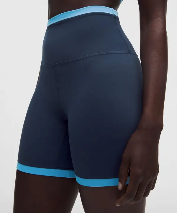 Lululemon Align™ Super-high-rise 6" Shorts - Club Blue/ocean Wave