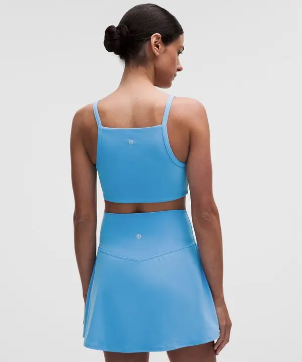 Lululemon Nulu Straight-neck Bra - Ocean Wave
