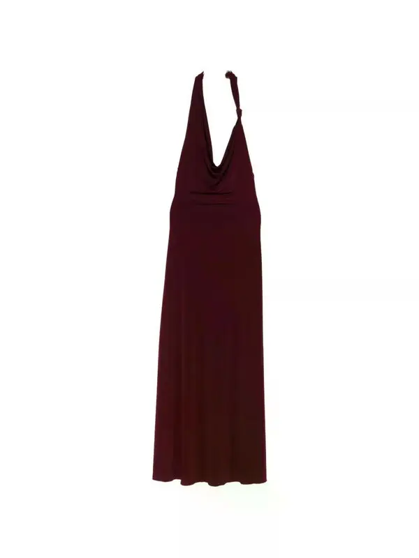 ANIYE BY Norah Halterneck Maxi Dress - Red
