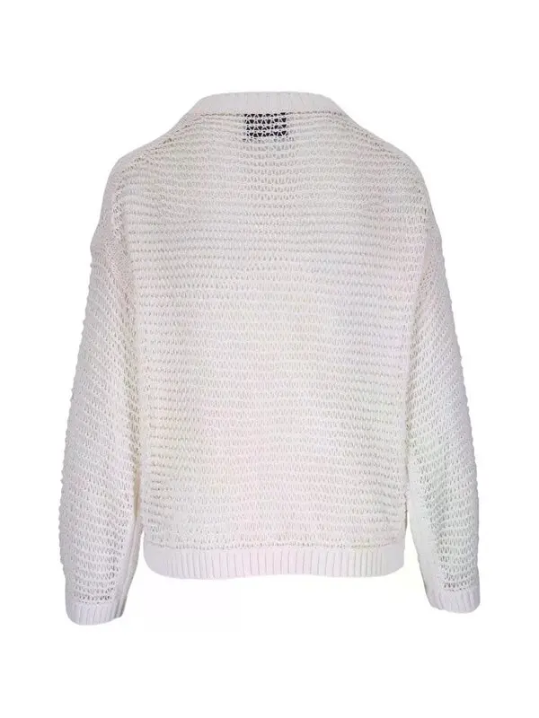 TWP Open-knit Pullover