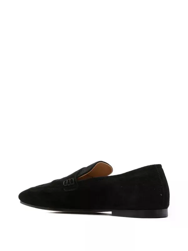 HENDERSON BARACCO Suede Penny Loafers