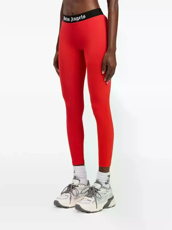 Palm Angels Logo Elasticated Leggings