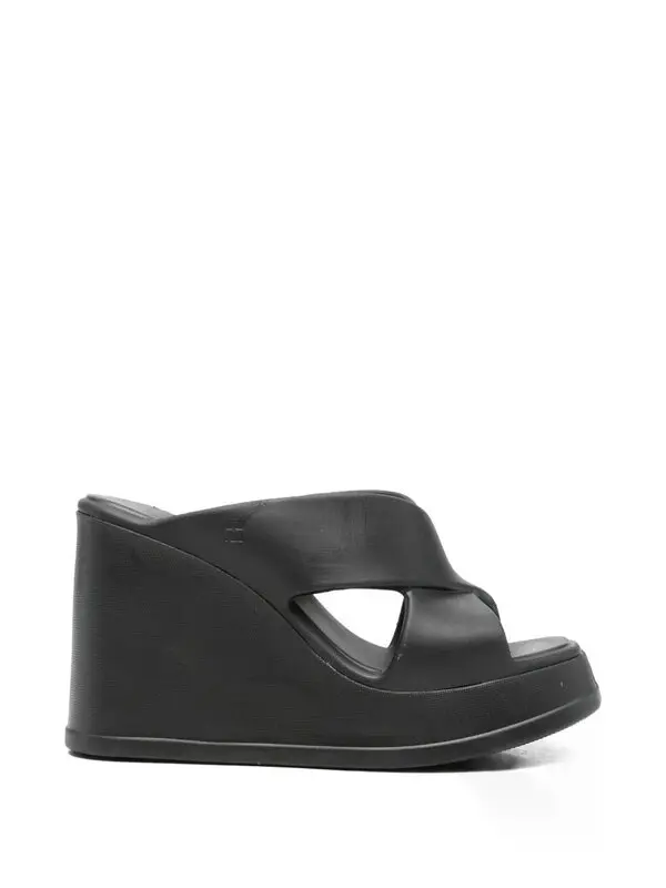 Melissa Crossover-strap Wedge Sandals
