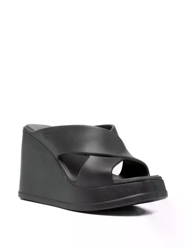 Melissa Crossover-strap Wedge Sandals