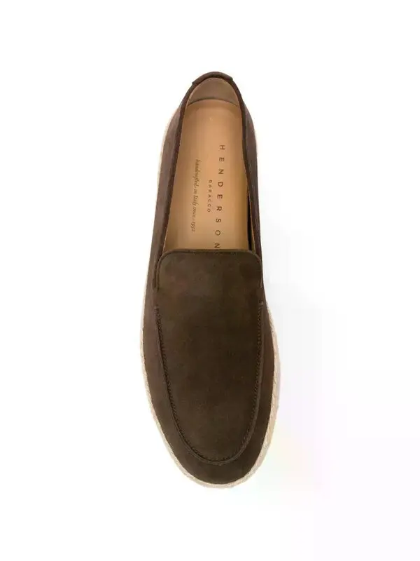 HENDERSON BARACCO Almond-toe Espadrilles
