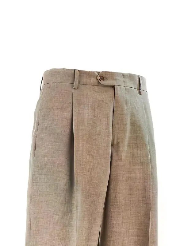 BRERAS MILANO Pleated Trousers