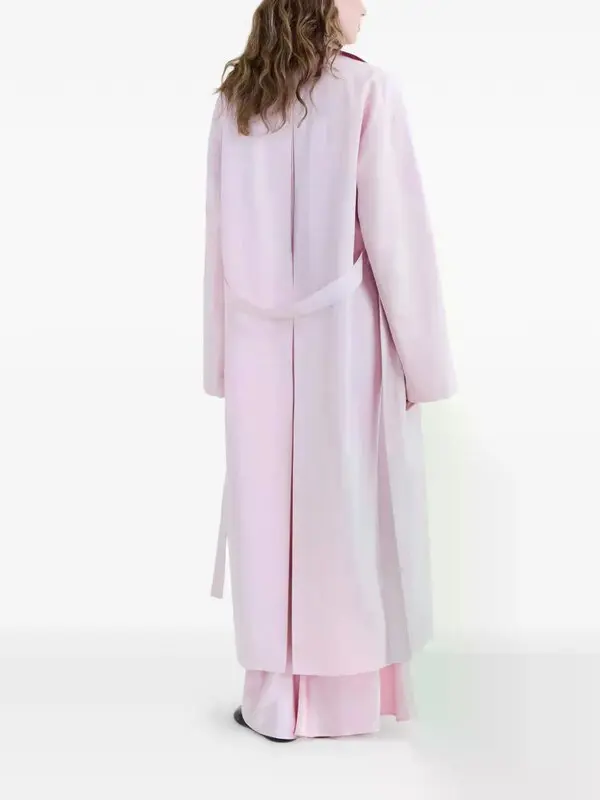 FFORME Leonie Double-breasted Trench Coat - Pink