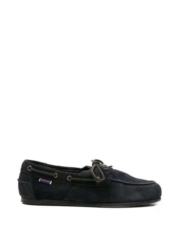 SEBAGO Suede Boat Shoes - Blue